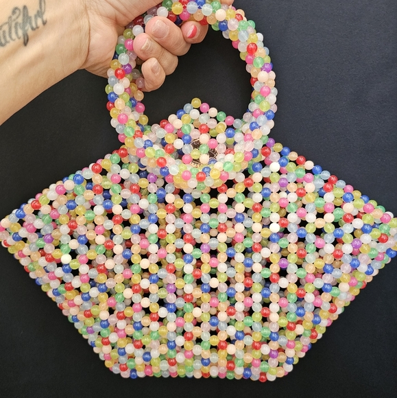 Susan Alexandra | Bags | Susan Alexandra Beaded Purse Summer Spring ...